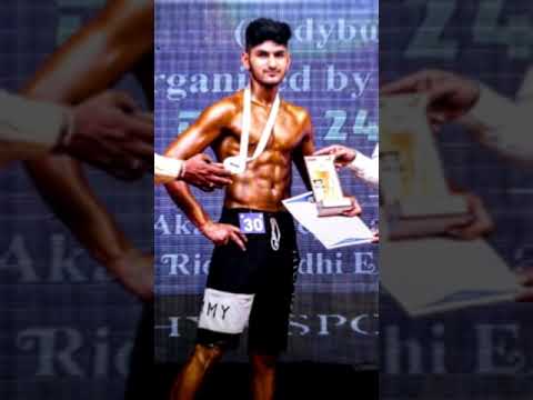 My transformation #shorts π₯ Gym status πͺ mr.north india silver π₯ medal 2021
