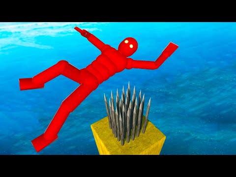 NPC Ragdoll Physics - Epic Falls Compilation #241