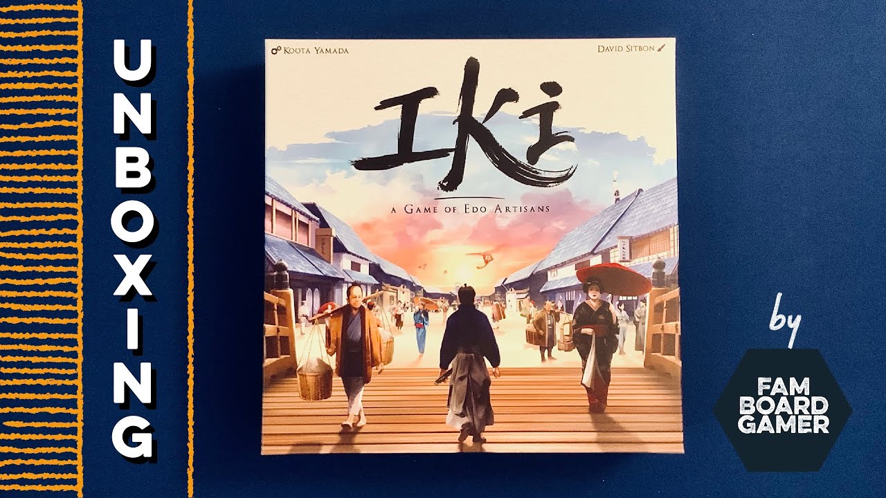 Unboxing IKI Boardgame | First Impressions |