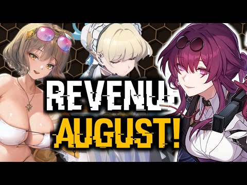 TOP GACHA GAMES REVENUE! NEW NO.1 SPOT!? (AUGUST 2023)