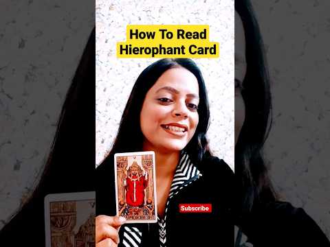 How To Read The Hierophant Card?? Meaning Of The Hierophant Tarot Card