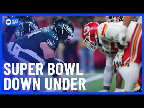 Super Bowl 2025: Australian Fans Celebrate NFL's Biggest Game In The Early Morning | 10 News First