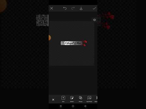 QR Code logo Banaye PicsArt se 1 click me Nagpuri photo editing
