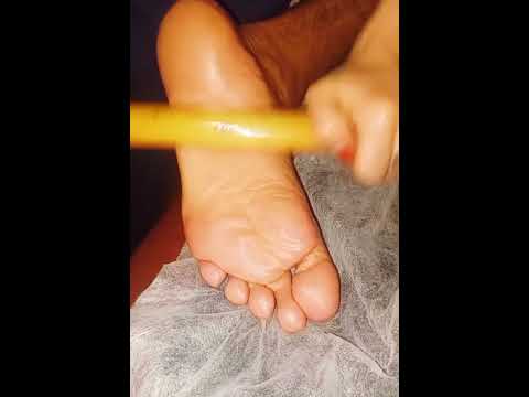 warm Bamboo foot massage. #massage #relax #wellness #massagetherapy