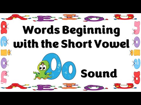 Words Beginning with the Short Vowel Oo Sound | Vowels | Kindergarten | Teacher Beth Class TV