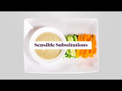 Sensible Substitutions - Cooking
