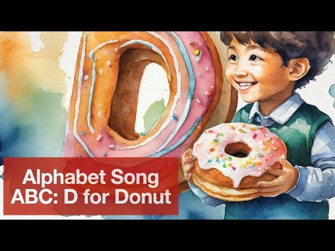 Words That Start With D - ABC Alphabet Song for Kids