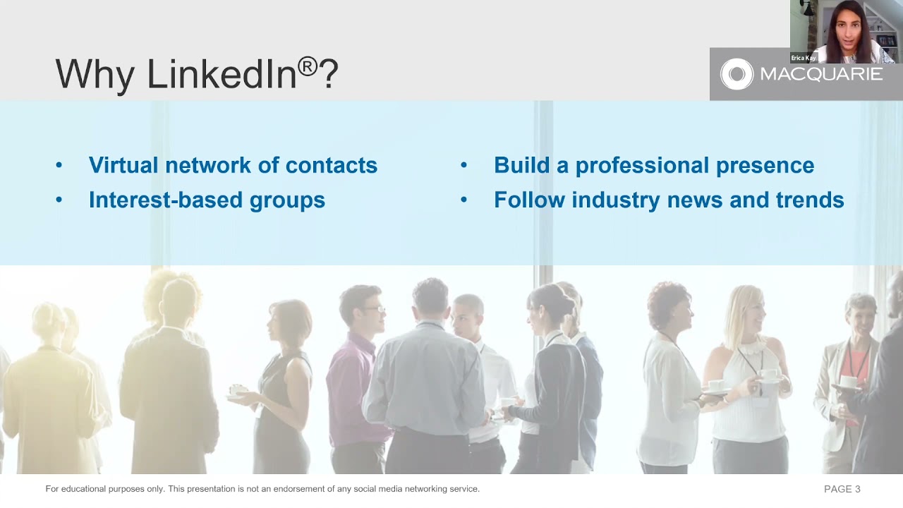 First Impressions and LinkedIn Best Practices Webinar