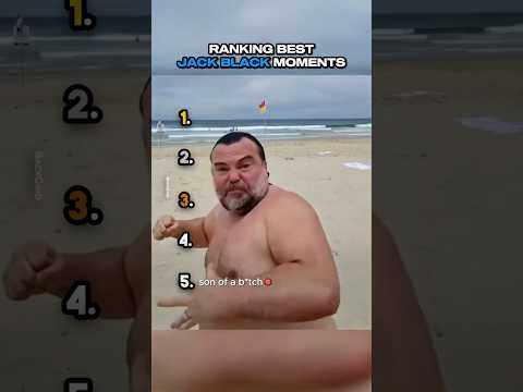 Ranking Top 5 JACK BLACK Moments 😂 #shorts #funny