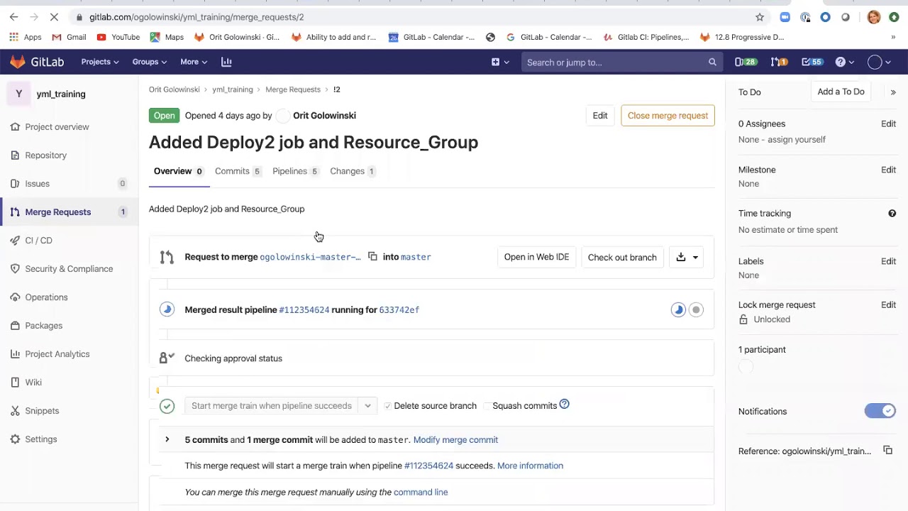 Resource Group Speed-Run