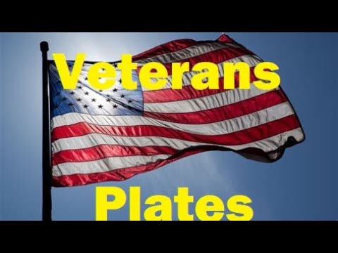 US Veteran License Plates