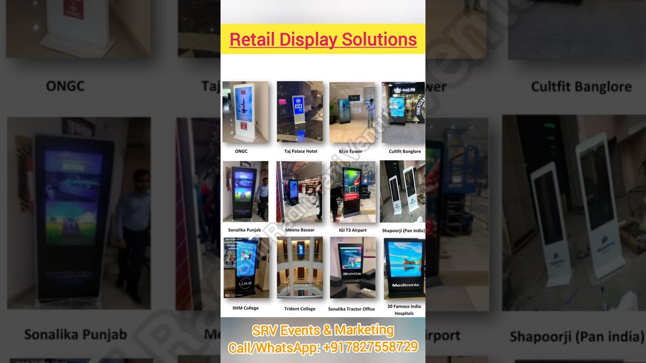 Retail Display Solutions by SRV