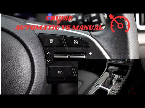 Cruise Control | CRUISE in Automatic Vs Manual