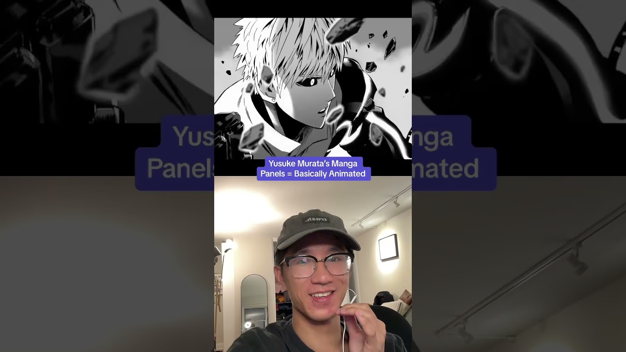 Yusuke Murata basically animating one punch man