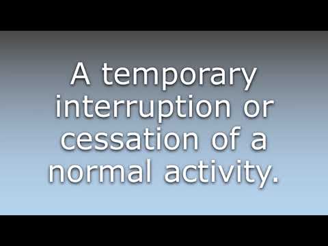 What does Tie-up mean?