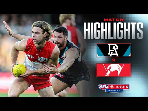 Port Adelaide v Sydney Swans Highlights | Round 15, 2025 | AFL