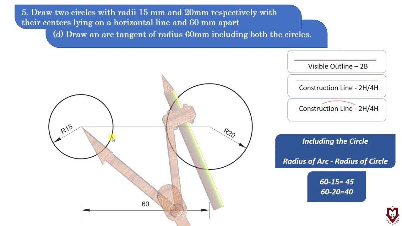 Plane Geometrical Construction | Sheet 2 | Question 5d