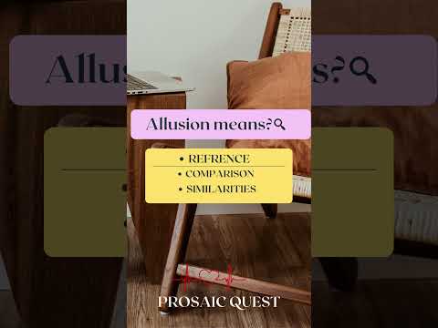 allusion means?  #trend, #literarytheory, #english, #literarydiscussion #philosopher #classstruggle