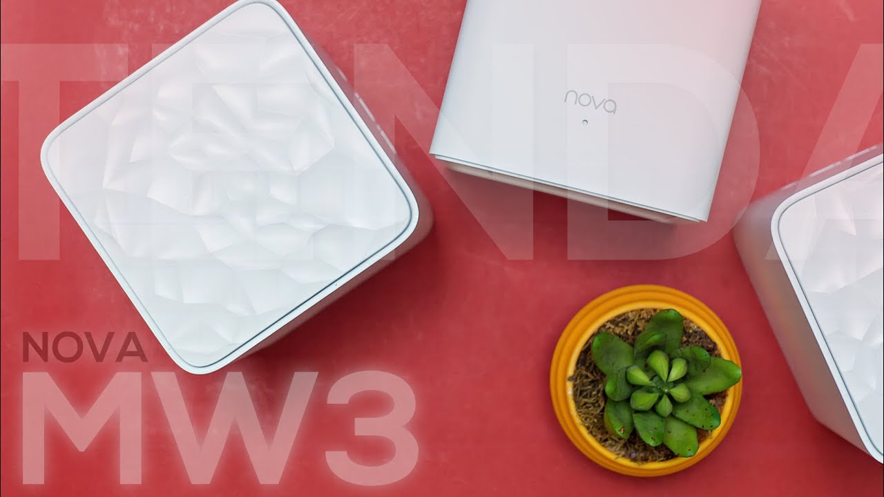 Router Tenda NOVA MW3 3 Pack, công nghệ Mesh chuẩn AC1200Mbps