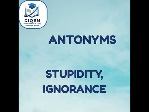 ACUMEN Antonyms | DIQEM Presents Antonym Made Simple #education #digitalworldlearning #antonyms