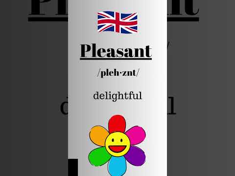 How to Pronounce Pleasant Correctly-British Accent #britishpronounciation #english