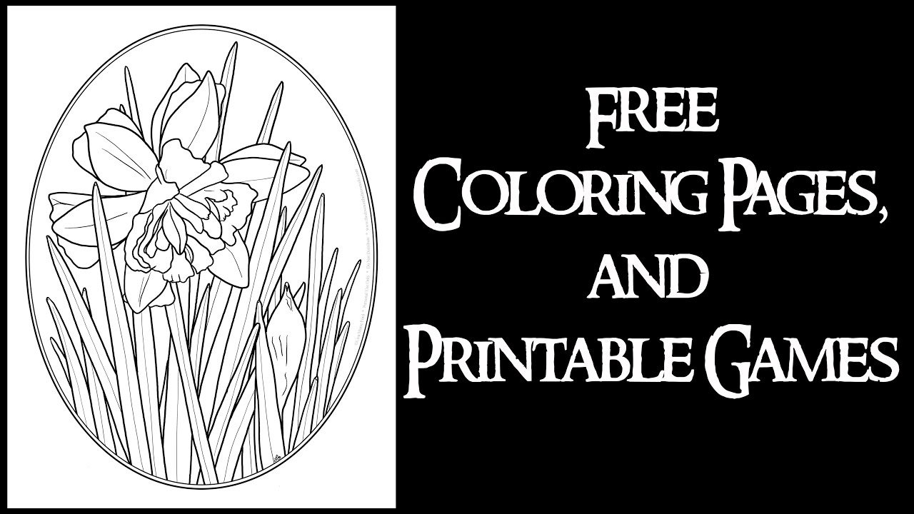 Free Coloring Pages and Printable Digital Downloads, Word Searches, Coloring Book Samples