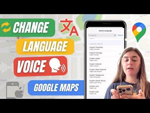 How to change Google Maps voice and language on iPhone