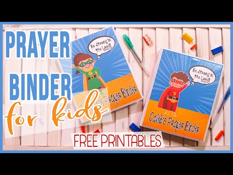 PRAYER JOURNAL FOR KIDS - PRAYER IDEAS FOR CHILDREN || Shirlee Alicia
