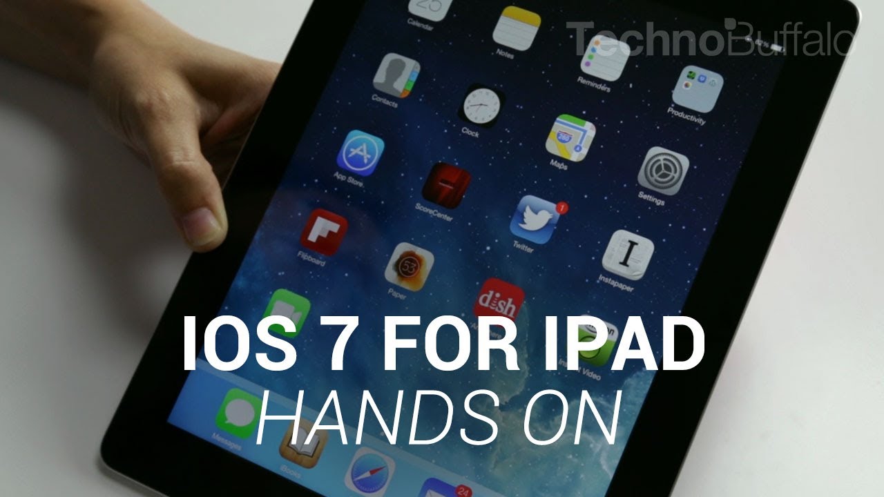 iOS 7 for iPad Hands-On