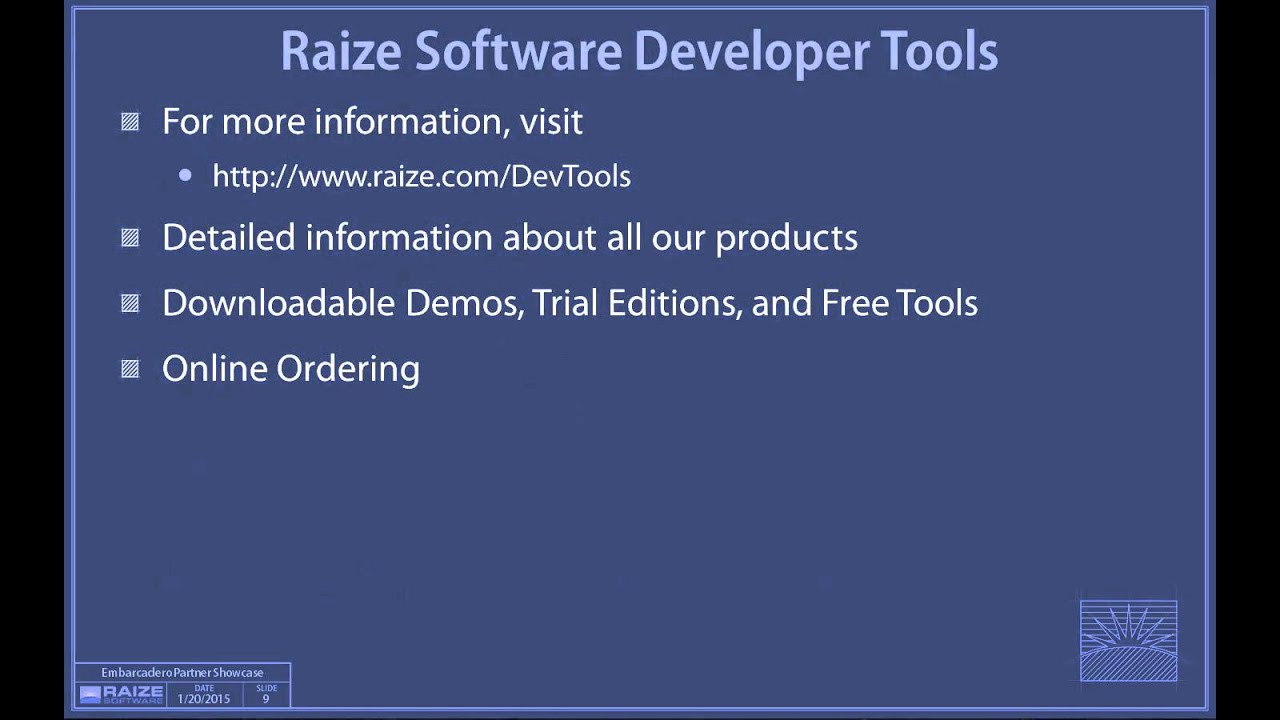 Embarcadero Technology Partner Spotlight - Raize Software