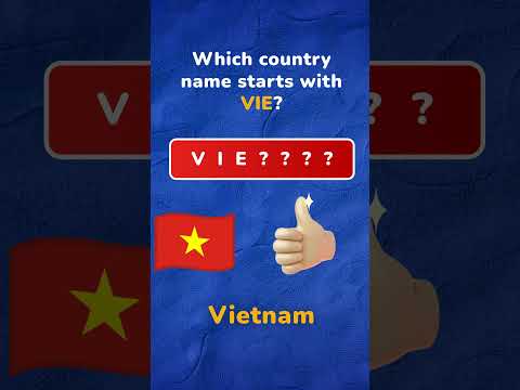 Can You Guess the Country name by first 3 letters? (Ultimate Country Quiz Challenge) - Part 11
