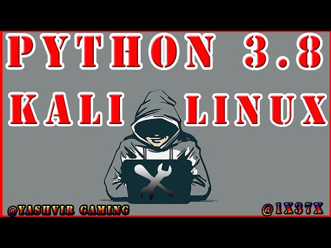 How To Install Python3.8 in kali linux
