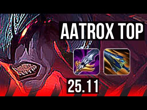 AATROX vs MORDEKAISER (TOP) | 10/1/0, Legendary | NA Master | 25.11