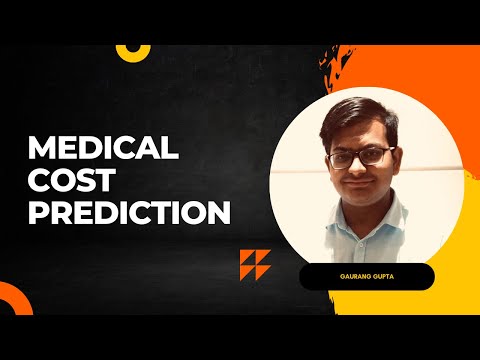 Medical Cost prediction #python #machinelearning #regression #datascience #healthcare