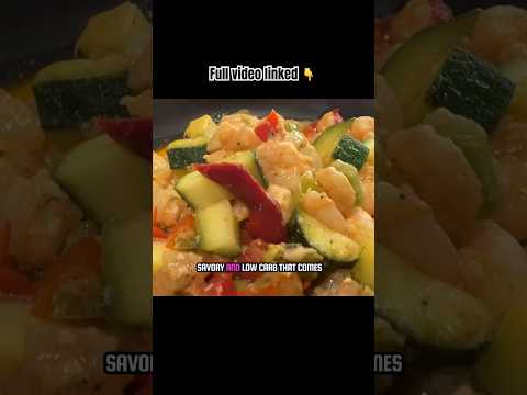 Creamy Cajun Shrimp Skillet 🦐🔥 | Easy Keto Dinner in 30 Min