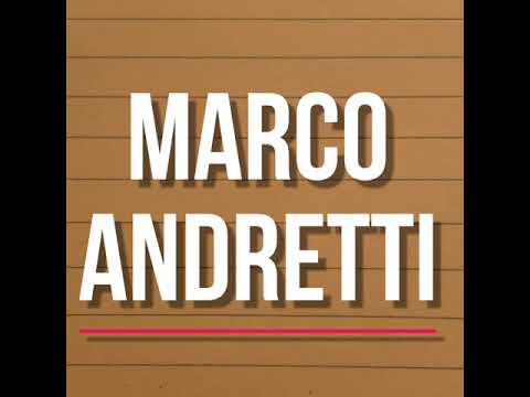 How to pronounce MARCO ANDRETTI | Correct pronunciation