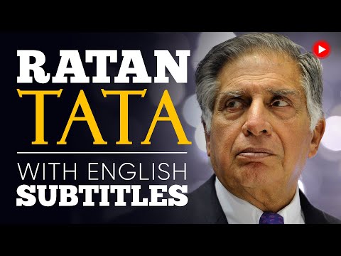 ENGLISH SPEECH | RATAN TATA: India's Car Industry (English Subtitles)