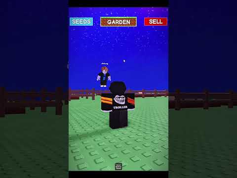 HACKER in Grow A Garden ☠️🔥 Roblox #shorts #roblox #growagarden