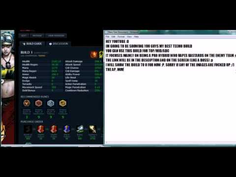 Teemo Hybrid build LoL