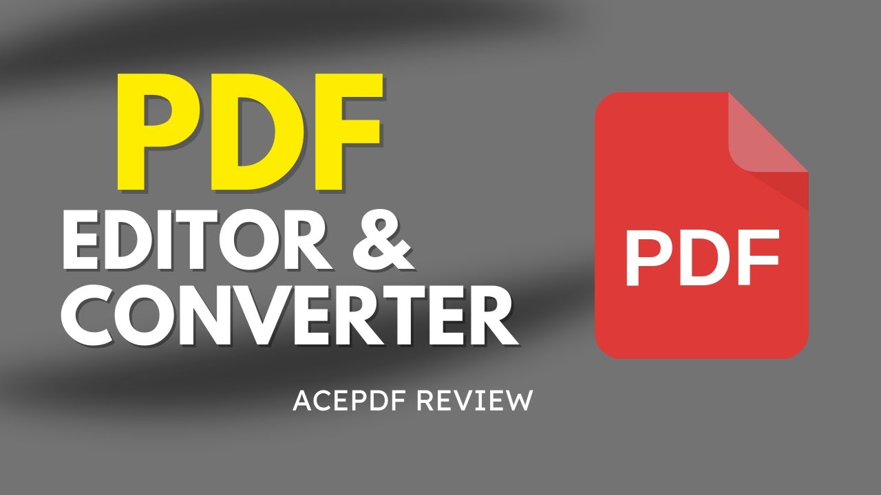 How to Convert and Edit PDFs Like a Pro with AcePDF