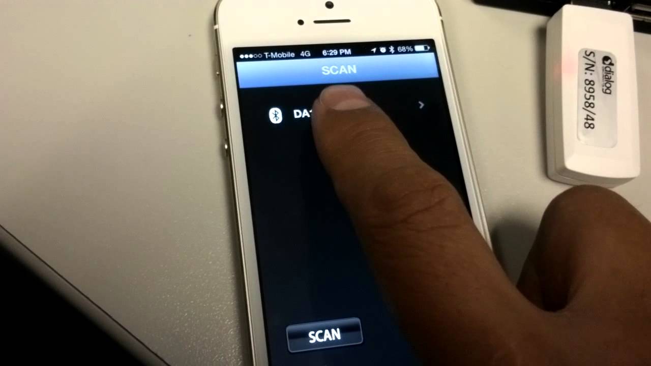 Demonstration of the Dialog Semiconductor Bluetooth Low Energy Software Development Kit