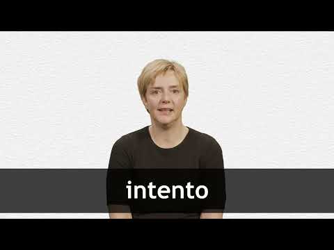English Translation of “INTENTO” | Collins Spanish-English Dictionary