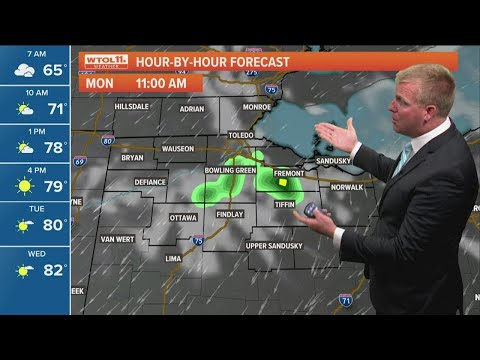 Light sprinkles to start your Monday, highs near 80 degrees | WTOL Weather