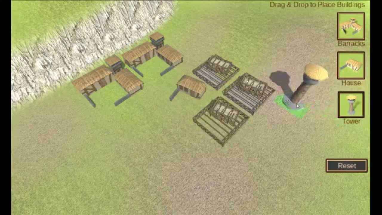 Demo: Building Placement (RTS) for Mobiles