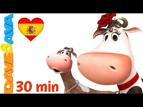 🐮 La Vaca Lola | Canciones Infantiles y Canciones para Niños de Dave y Ava 🐮