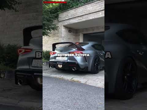 The Supra MK5 is a BMW??? 🤨 #shorts  #viral  #car  #supra  #bmw