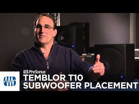 Presonus Temblor T10 10" Active Studio Subwoofer | Reverb