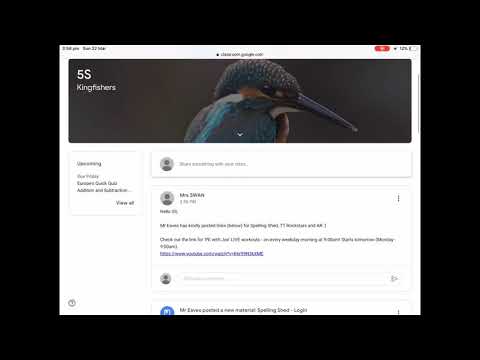 Google Classroom at Howbridge