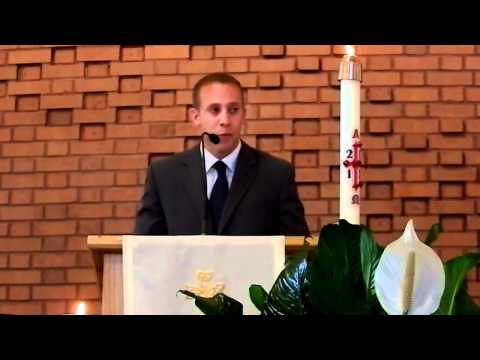 Greg Reads his Dad's Obituary