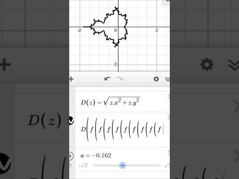 Mandelbrot Animation #desmos #maths #desmosanimation #mandelbrotset #mathanimation #mathart